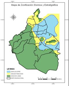 La RACM y los tipos de suelo de la Ciudad de México