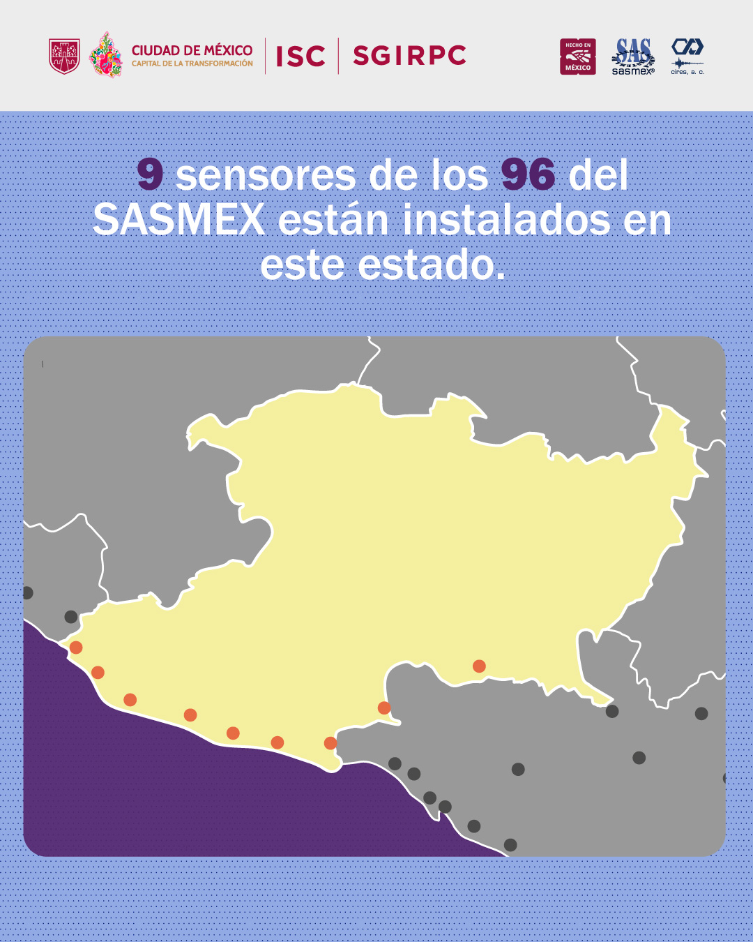 El SASMEX a través de su historia en las ciudades con alerta: Michoacán